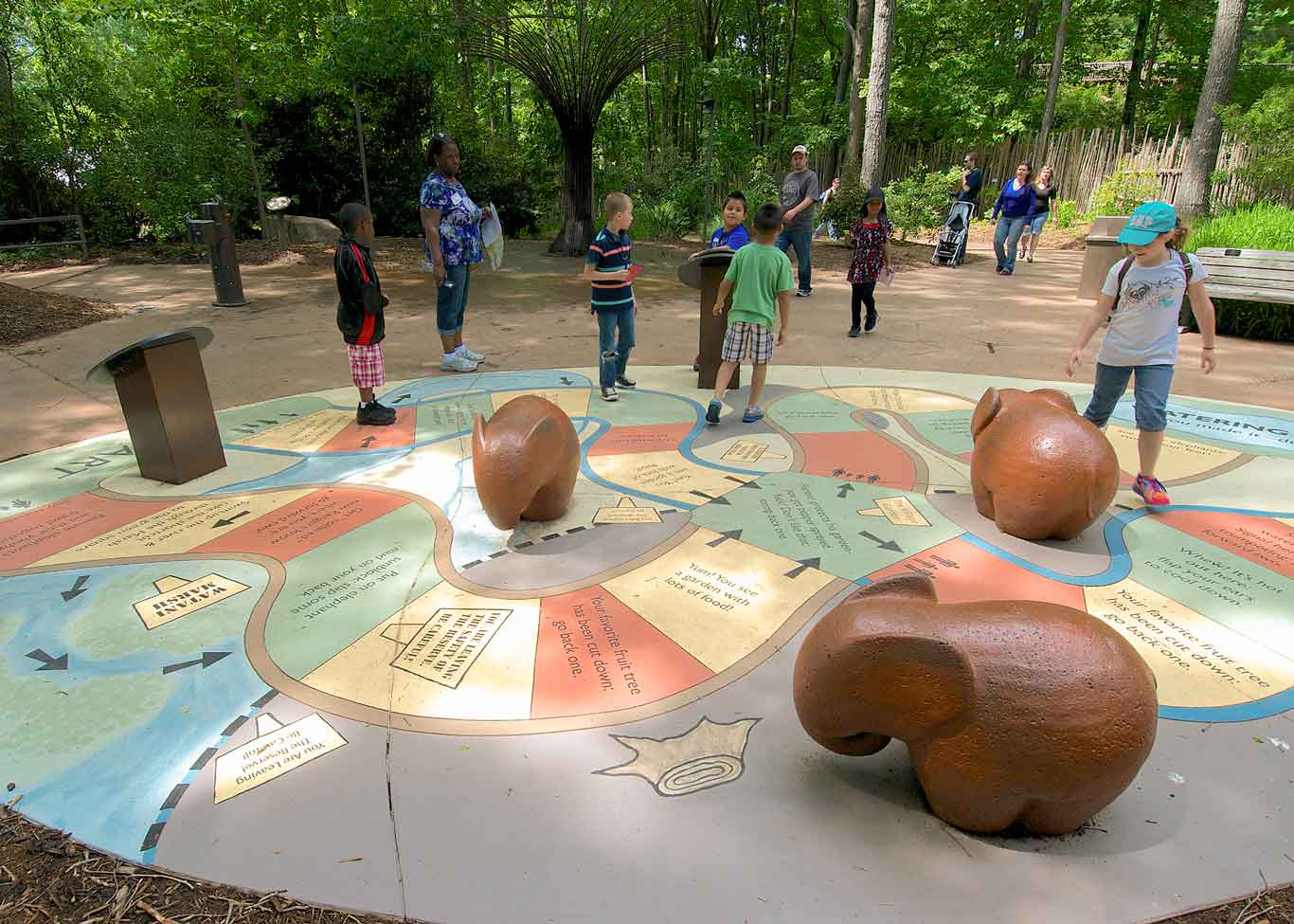 Elephant Tracking Game | North Carolina Zoo