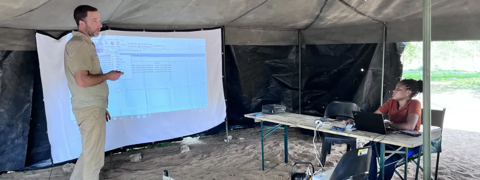 A Rhino Keeper Trains Rangers in Namibia on SMART Technology | North ...