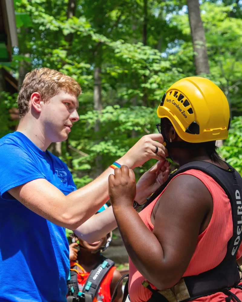 Air Hike Ropes Course | North Carolina Zoo