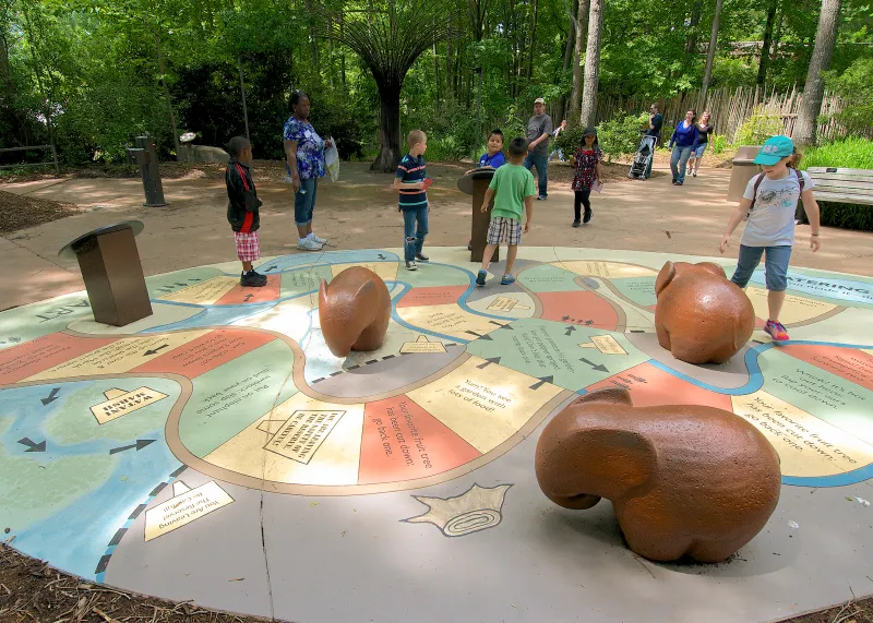 Elephant Tracking Game | North Carolina Zoo